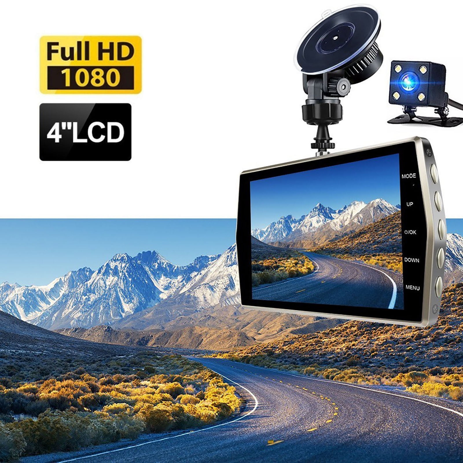 Click here for Suokom Car Camera 4-Inch Dash Cam Front And Rear D... prices