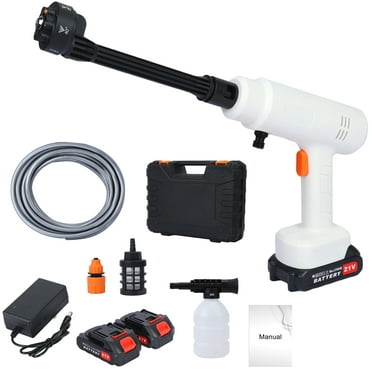 Ivation Multipurpose Portable Spray Washer w/Water Tank - Runs on Built ...