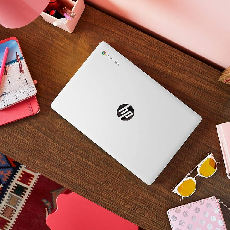 White Hp Chrome Laptop