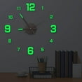 Kqjqs Diy Wall Clock3d Frameless Wall Clocklarge Modern Design Decor Sticker Diy Wall Clock