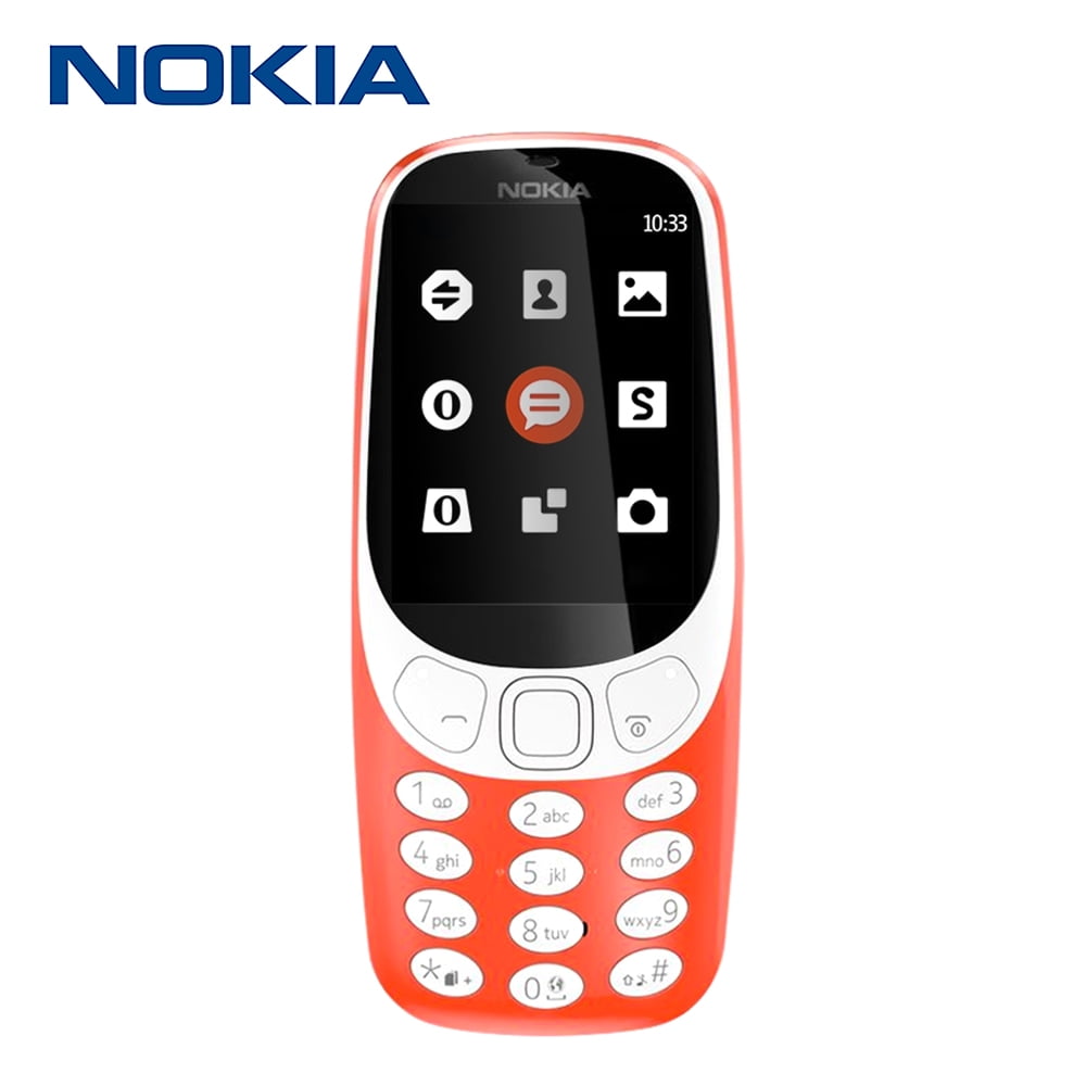 Nokia 3310 2G Feature Phone Dual SIM 2.4inch Color Screen BT 1500mAh 64MB 2MP Camera FM MP3 With ...