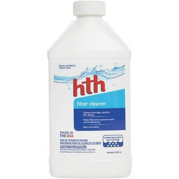 HTH 67015 32 oz Swimming Pool Filter Cleaner- pack of 6 - Walmart.com