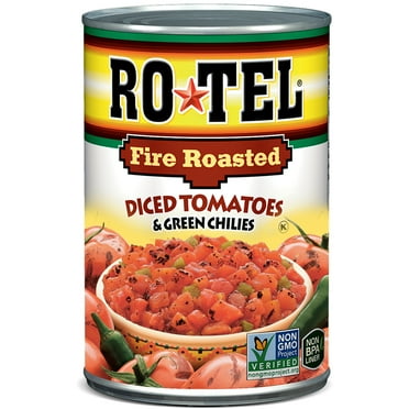 ROTEL Original Diced Tomatoes and Green Chilies, 10 oz - Bold Spicy ...