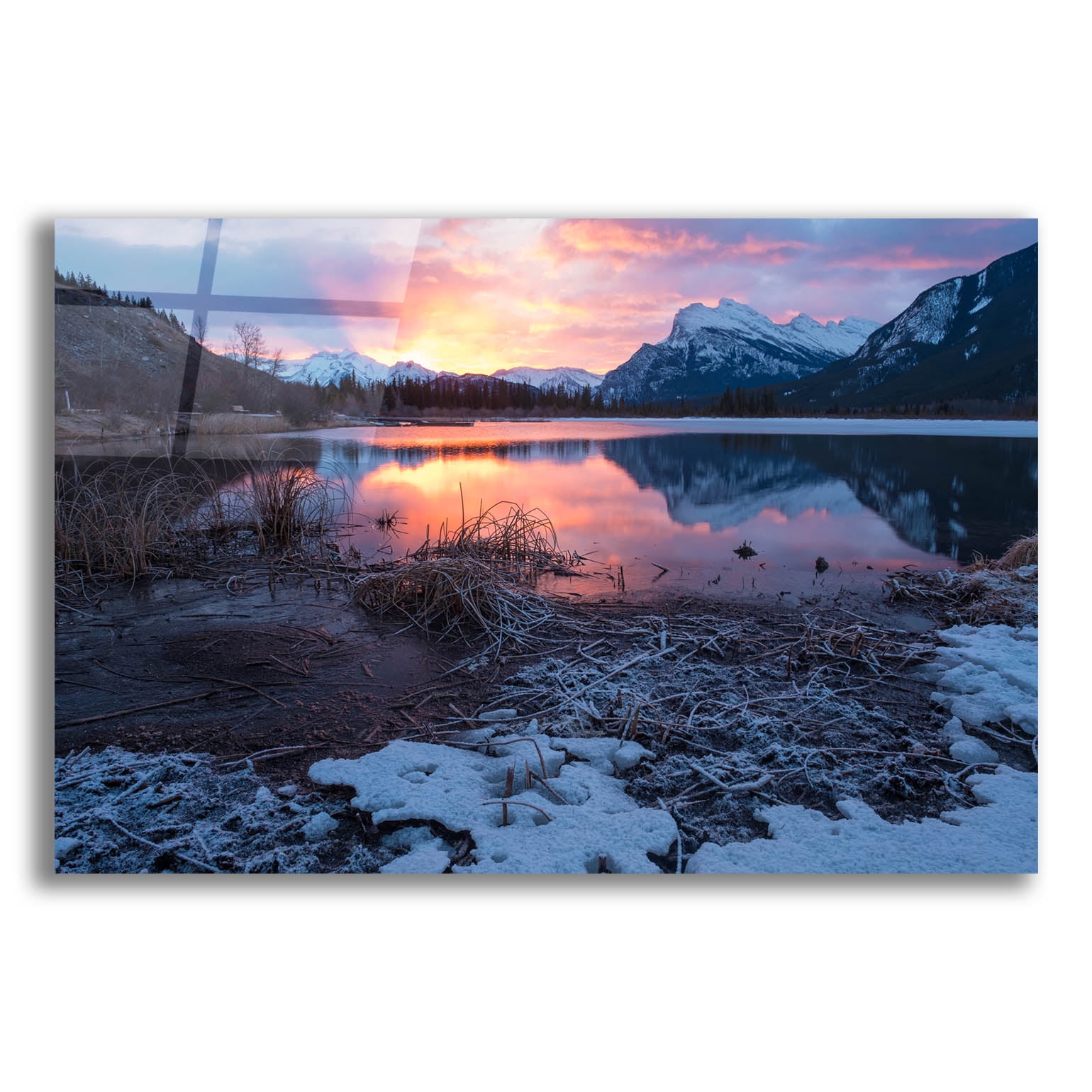 Epic Art 'Pyramid Lake 4' by Joe Reimer Photography, Acrylic Glass Wall ...