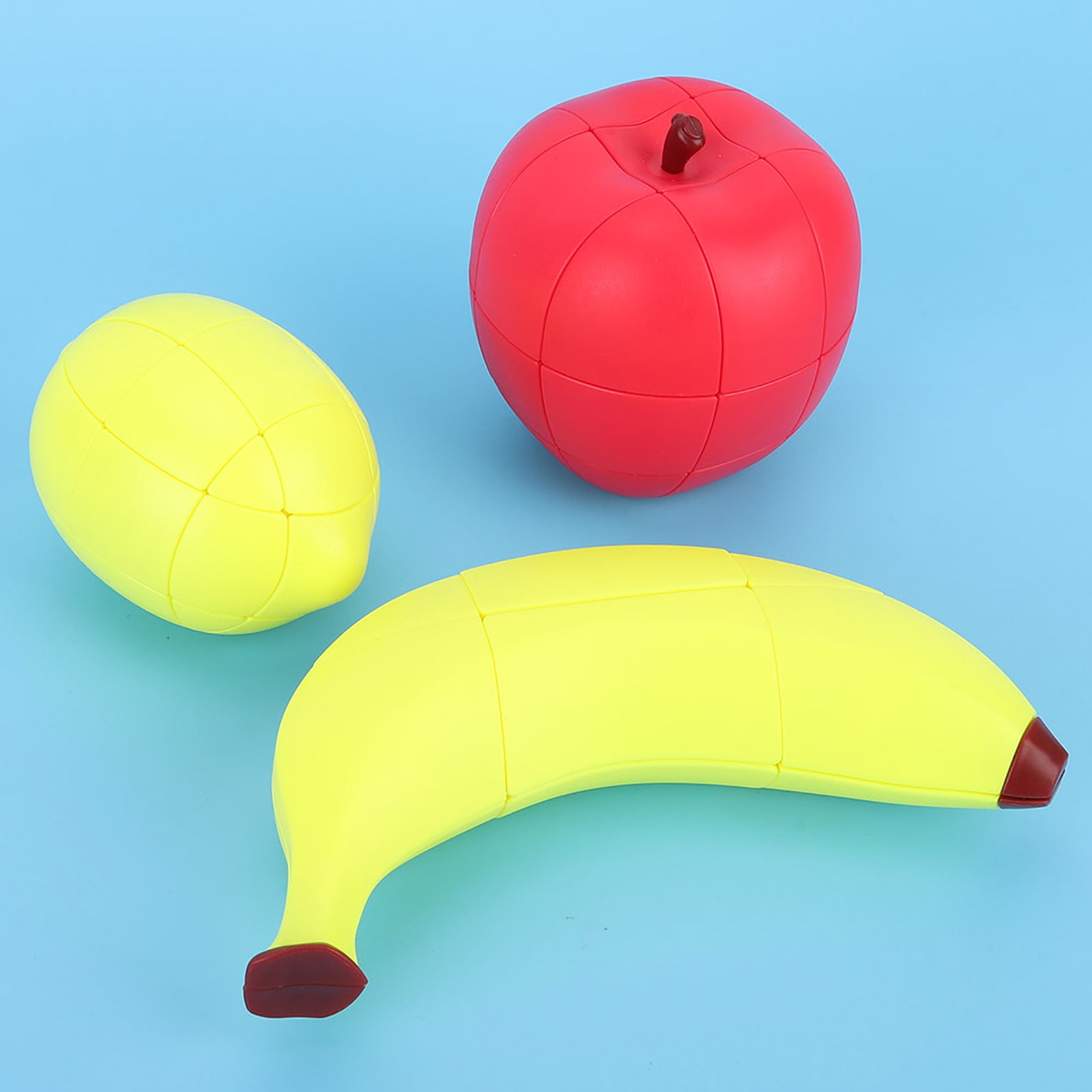 Educational Toys Irregular Fruits Set Lemon Banana Uneven Special Shape ...