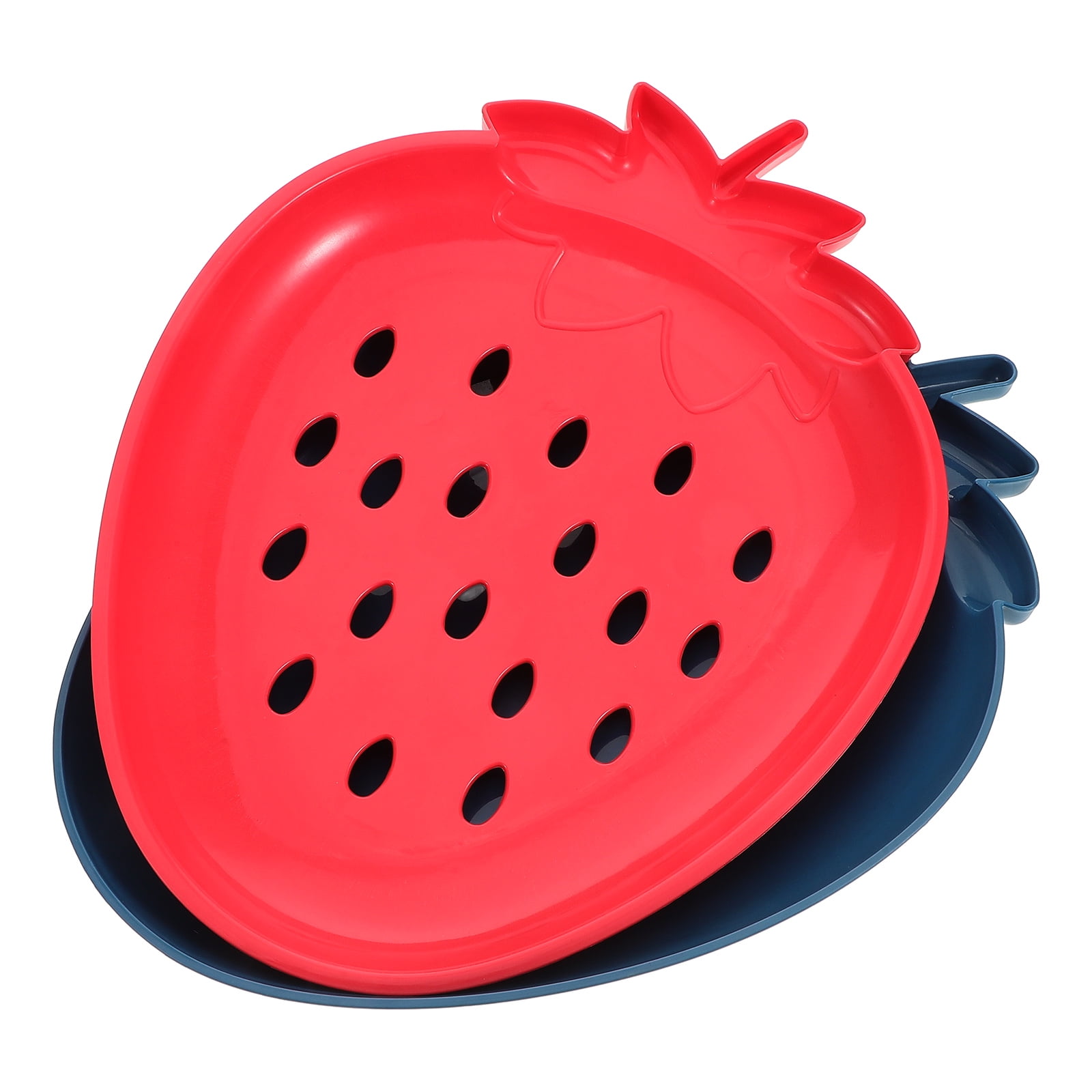 Click here for Oulii Red Strawberry Colander Double Layer Drainin... prices