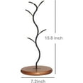 Coffee Mug Holder Tree Rack for Counter,Leaf Shaped Tea Cup Mug Holder ...