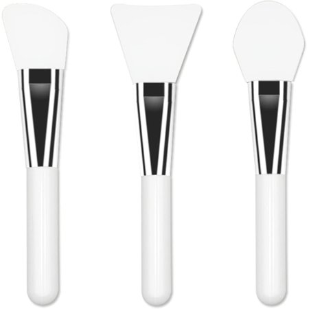 FanShow By Face Mask Brush, Silicone Facial Mud Mask Brush, Hairless ...