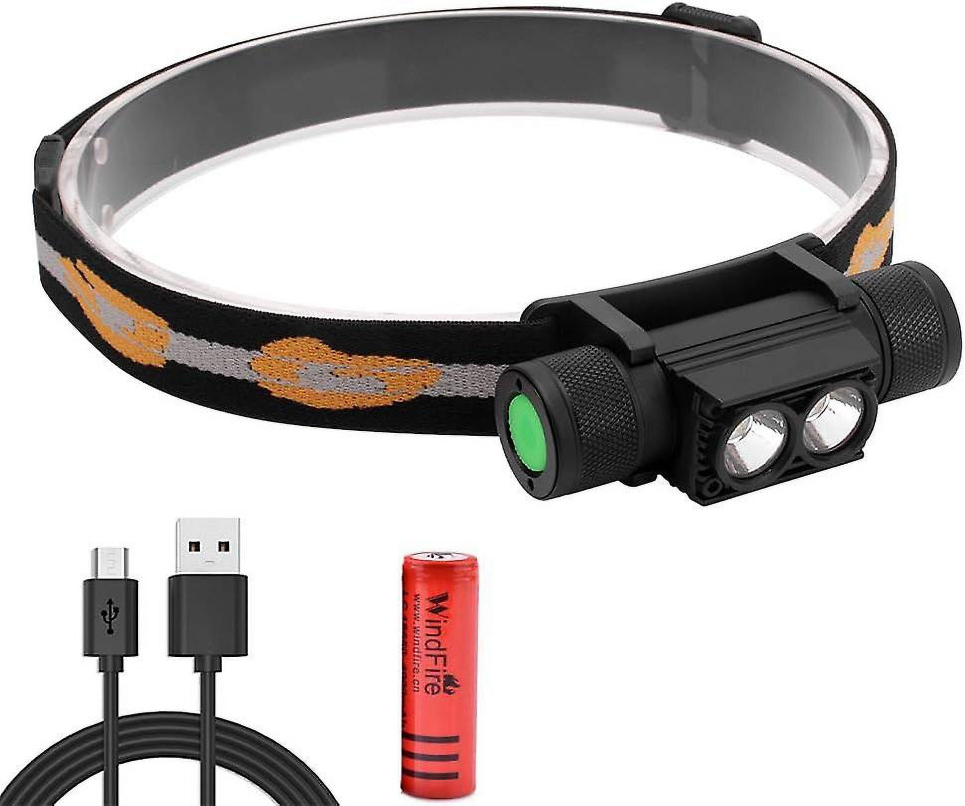 Linterna Frontal Recargable YONGSHENG 1200 Lúmenes LED Xml-l2 | Walmart en línea