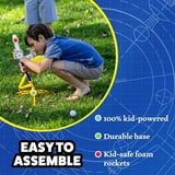 Stomp Rocket Jr Glow - Air-Powered Toy Launcher for Kids, 100 Ft, 4 ...