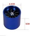 Car Air Intake Turbonator Single Fan Turbine Super Charger Gas Fuel ...