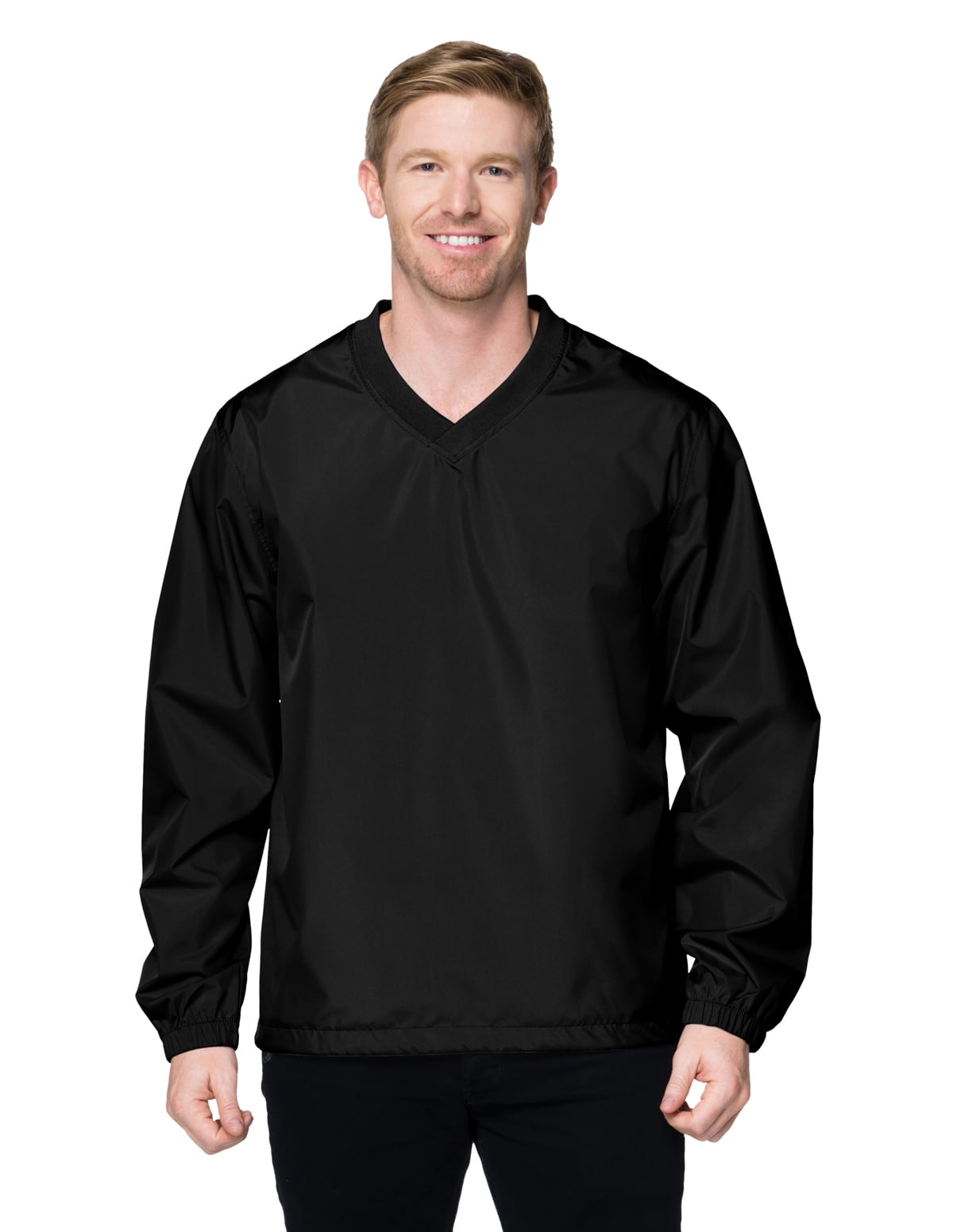 Tri-Mountain Veer J2450 Lightweight Shell Windshirt, 2X-Large, Black ...