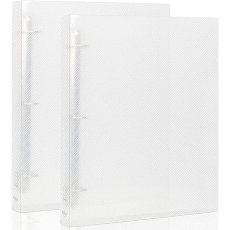 3 Ring Binder, Binder Organizer Holds 8.5'' X 11'' Paper, Large Clear ...