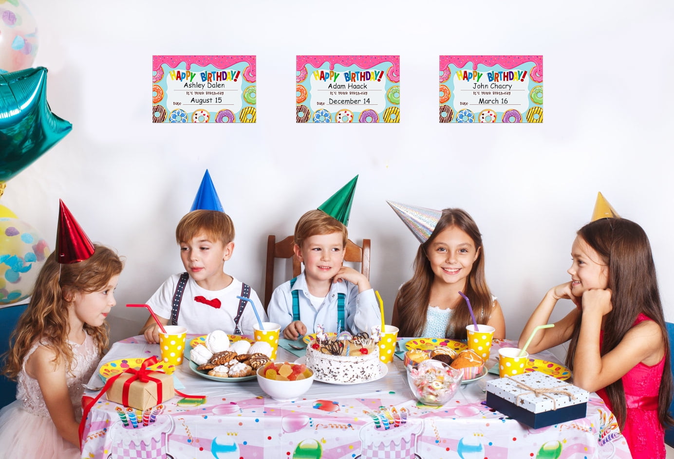 WaaHome 30PCS Birthday Certificates for Kids Classrom Happy Birthday ...