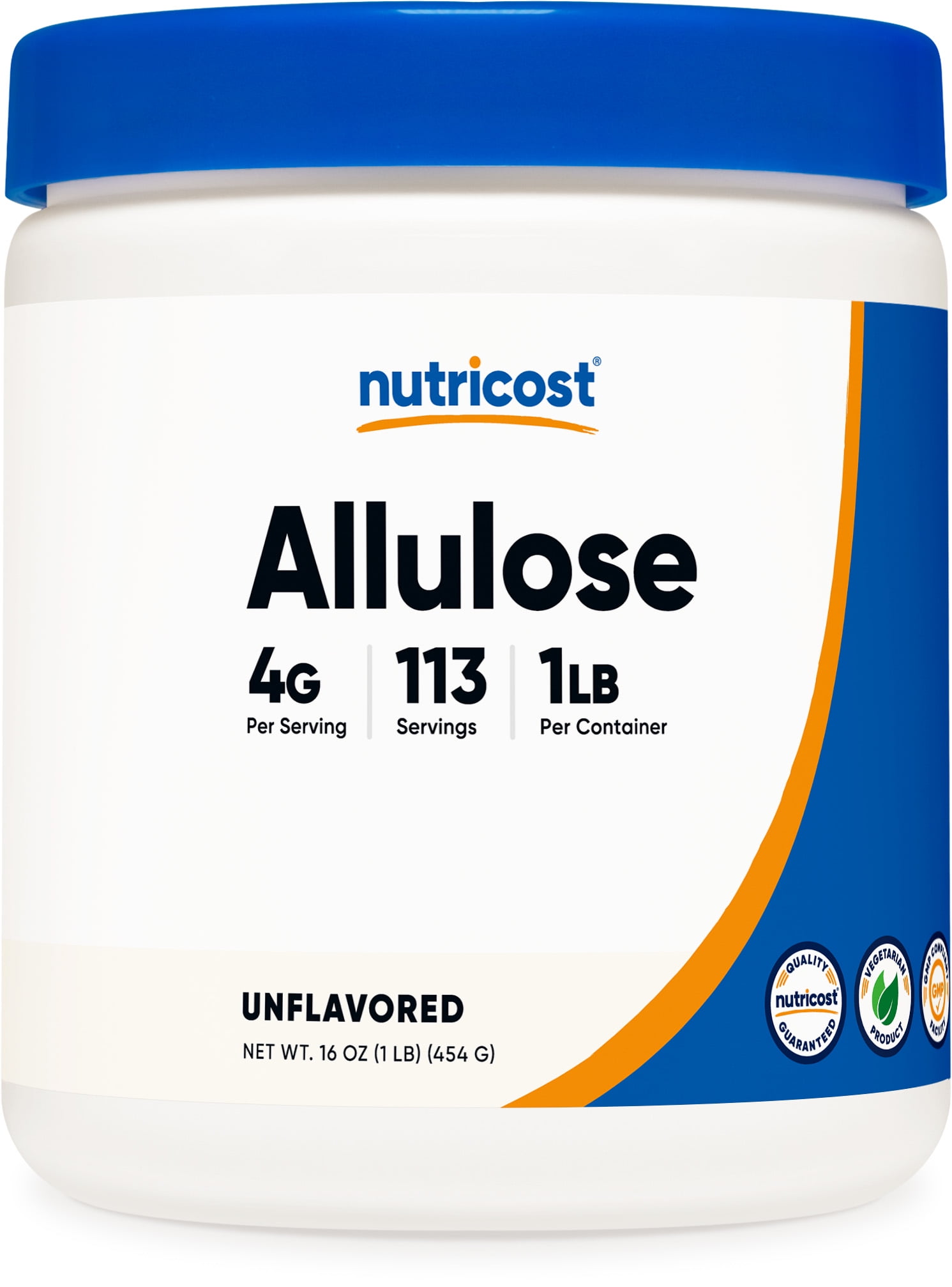 Nutricost Allulose Sweetener (1 lb) - Natural Sugar Alternative ...