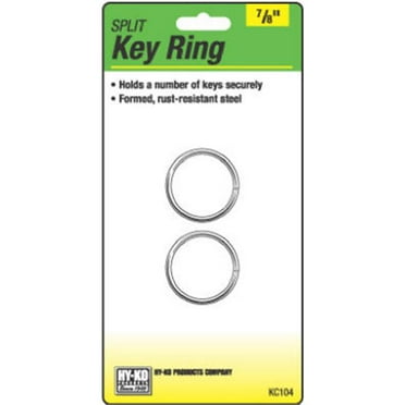 Assorted Split Key Rings The Hillman Group - Walmart.com