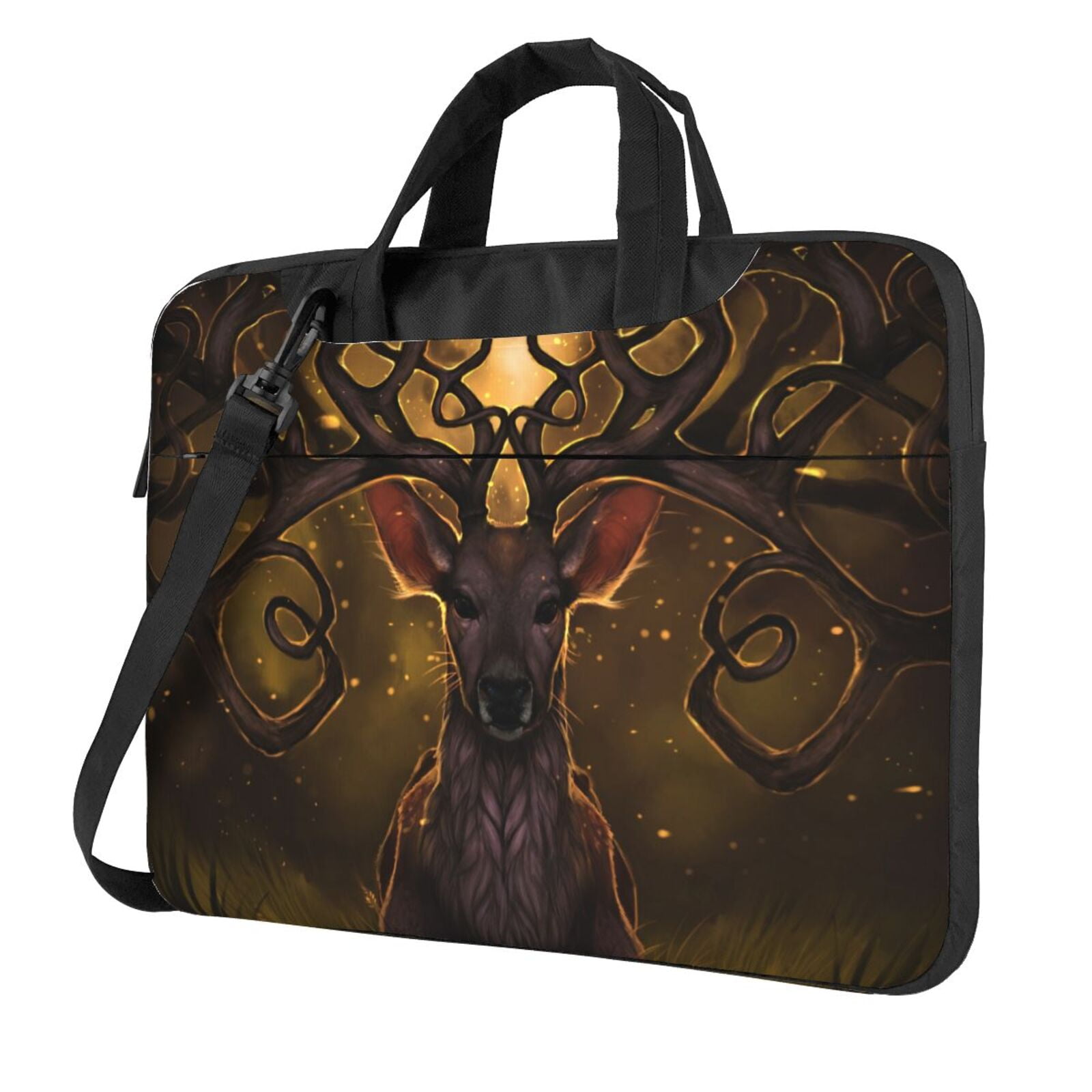 Fantasy Big Horned Deer Laptop Bag, 13 inch Laptop or Tablet, Business ...