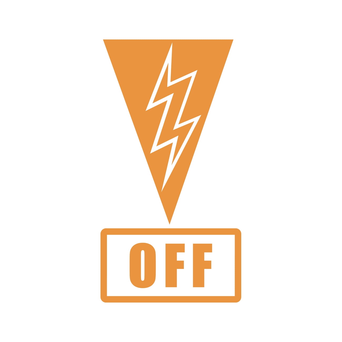 Master Switch OFF Sticker Decal Die Cut - Self Adhesive Vinyl ...