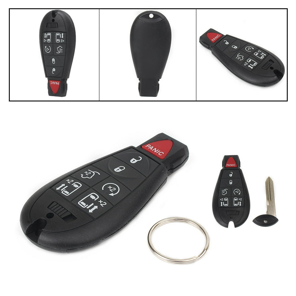 GZYF Uncut Keyless Remote Key Fob W/ Batteries For 2008 - 2014 Dodge ...