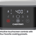 Chefman TurboFry® Touch 6-Qt Easy-View Air Fryer w/ 4 Cooking Presets ...