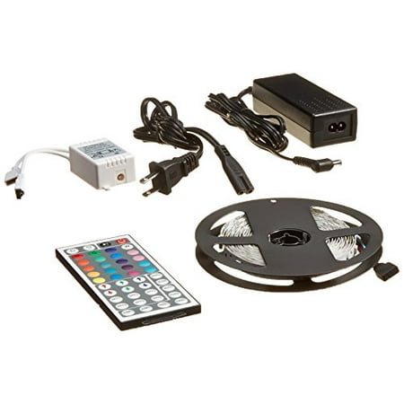Enabled 16.4ft RGB Color Changing Kit with LED Flexible Strip ...