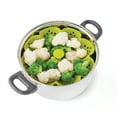 Joie Folding Silicone Food Steamer Basket Insert - Great for Veggies ...