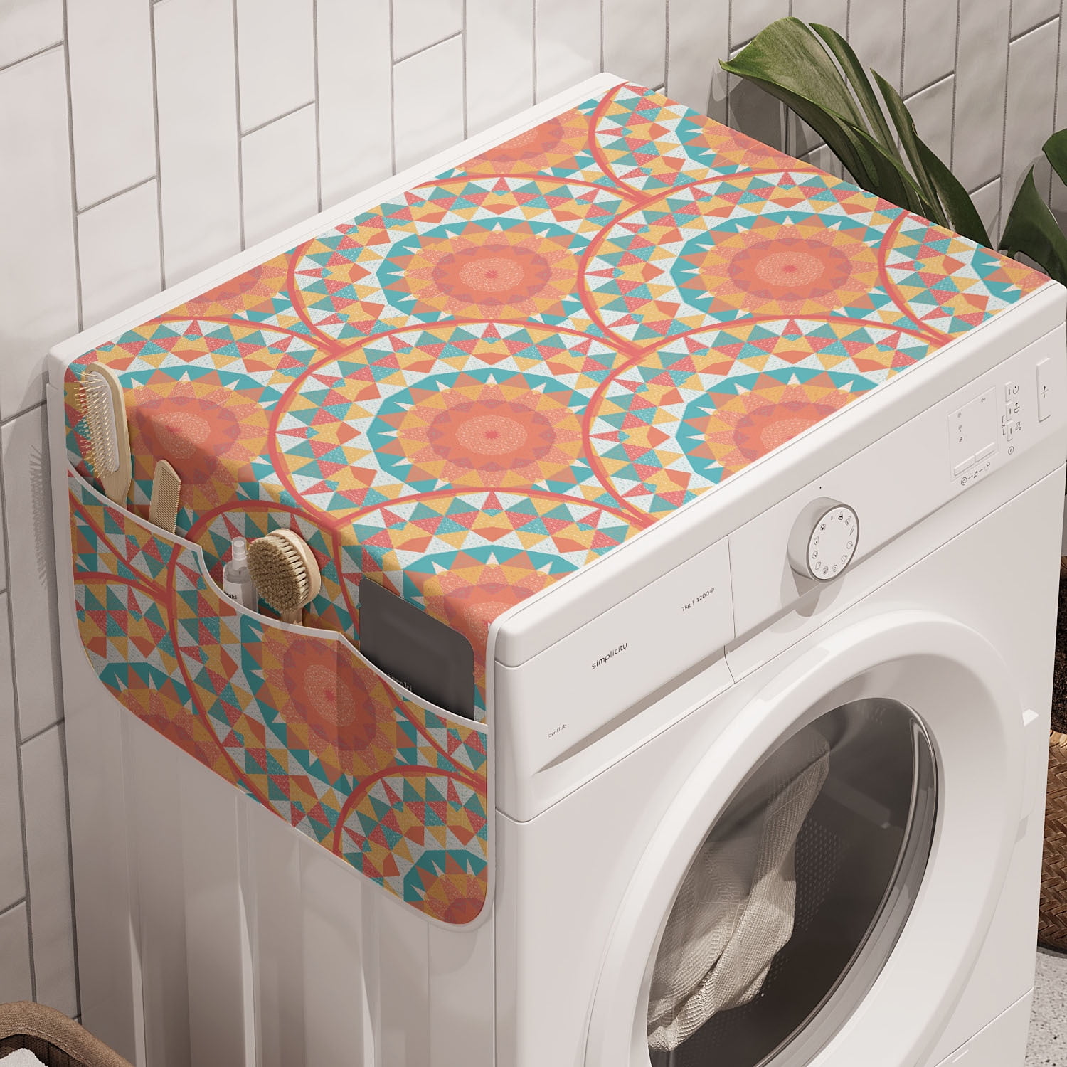 Pastel Washing Machine Organizer, Triangles in Circular Formations ...