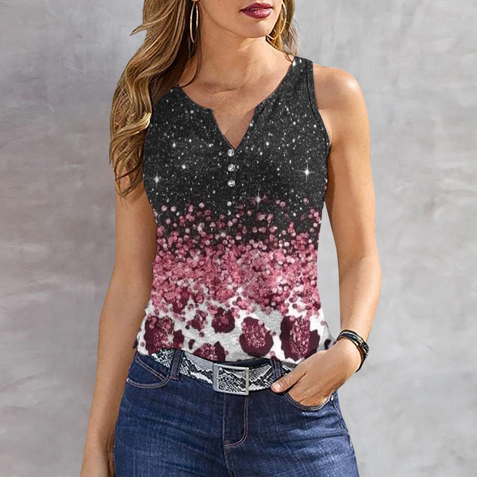 Click here for Chgbmok Womens Summer Tops Womens Fashion Casual S... prices