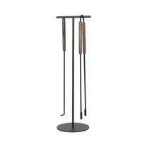 Blomus 66157 Ashi Fireplace Tool Set, Brown - 3 Piece - Walmart.com