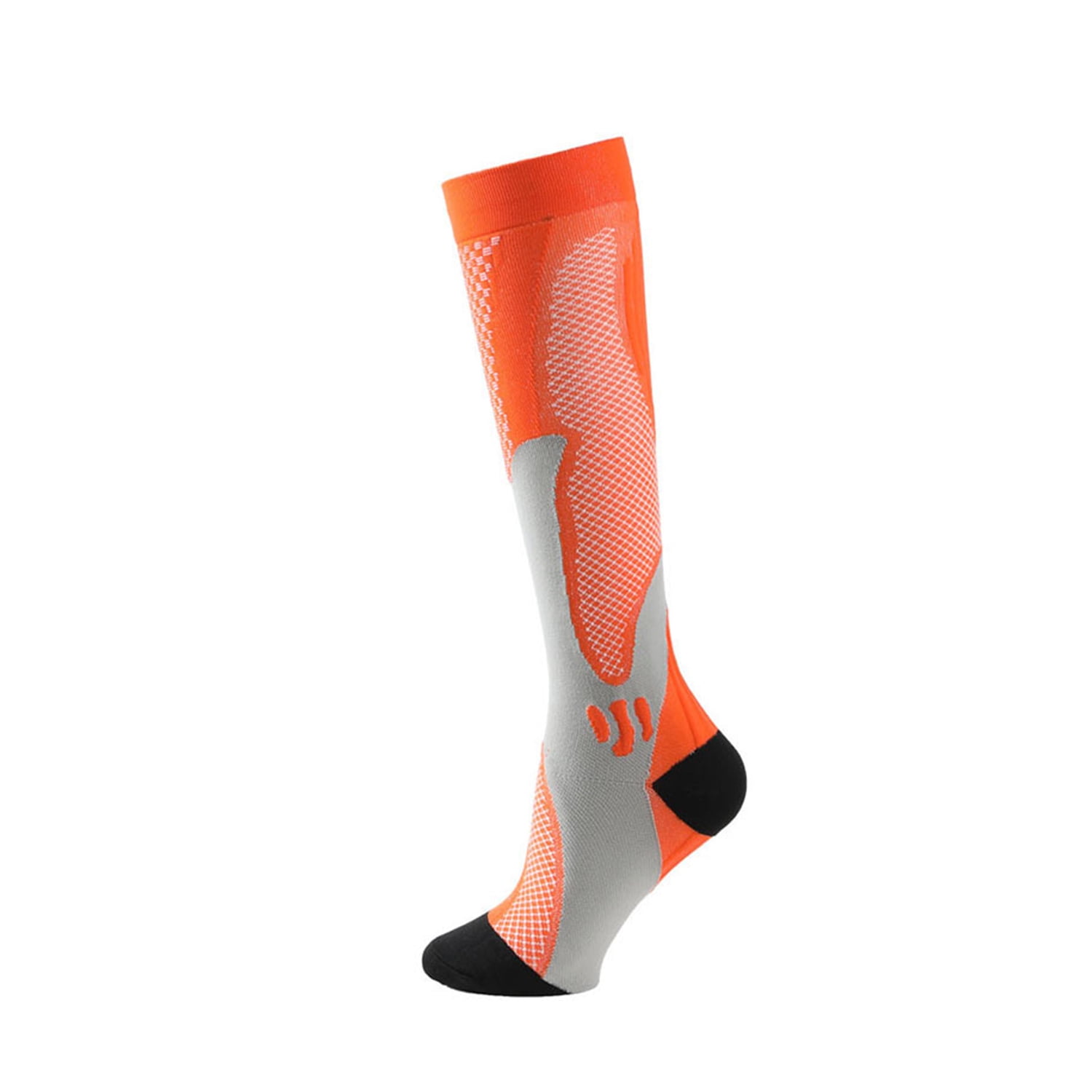 Hehanda 2 Pairs Outdoor Sports Long Compression Socks - Stretch Socks ...