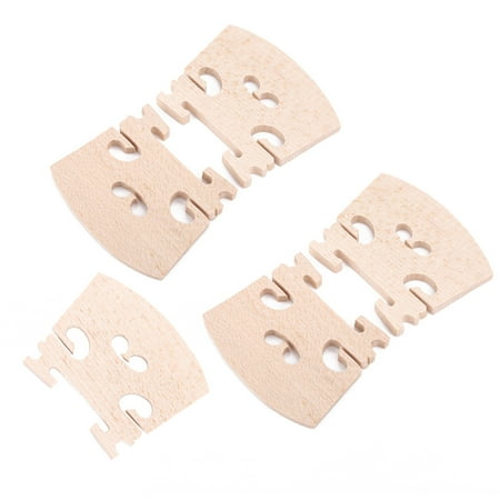 Octpeak Violin Accessories, 4/4 Size Violin Bridges, Violin Lovers ...