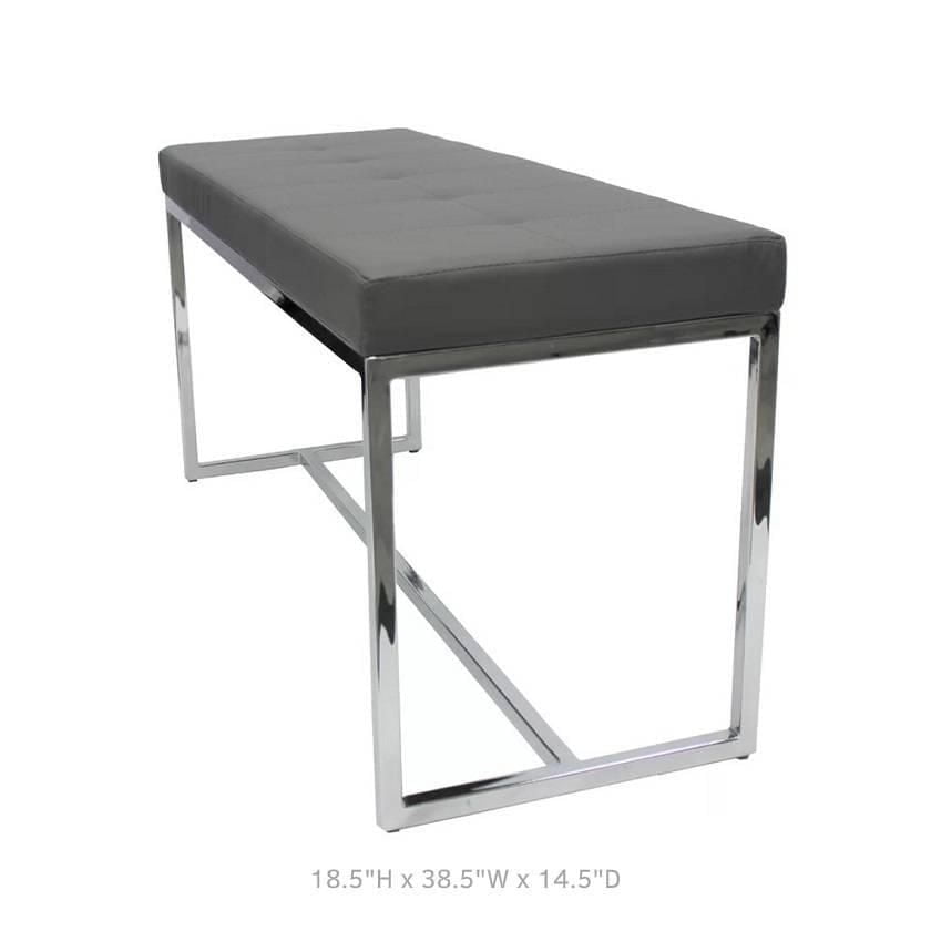 Click here for Take Me Home Furniture Bench With Metal Frame With... prices