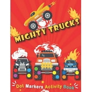 Dot Markers Activity Book Monster Truck : Monster truck Dab And Dot Art ...