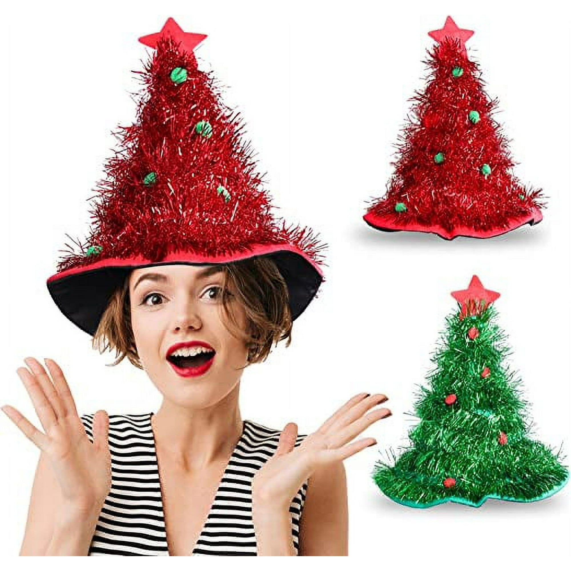 Click here for Jinsinto 2 Pieces Christmas Hats Christmas Tree Ti... prices