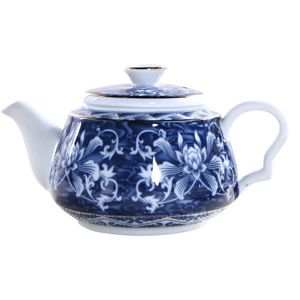 NUOLUX Ceramic Tea Kettle Vintage Style Office Household Tea Kettle Tea ... NUOLUX Ceramic Tea Kettle Vintage Style Office Household Tea Kettle Tea ...
