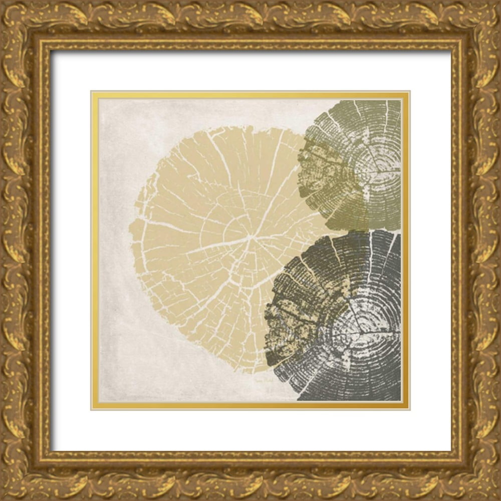 Murdock, Ramona 12x12 Gold Ornate Wood Framed with Double Matting ...