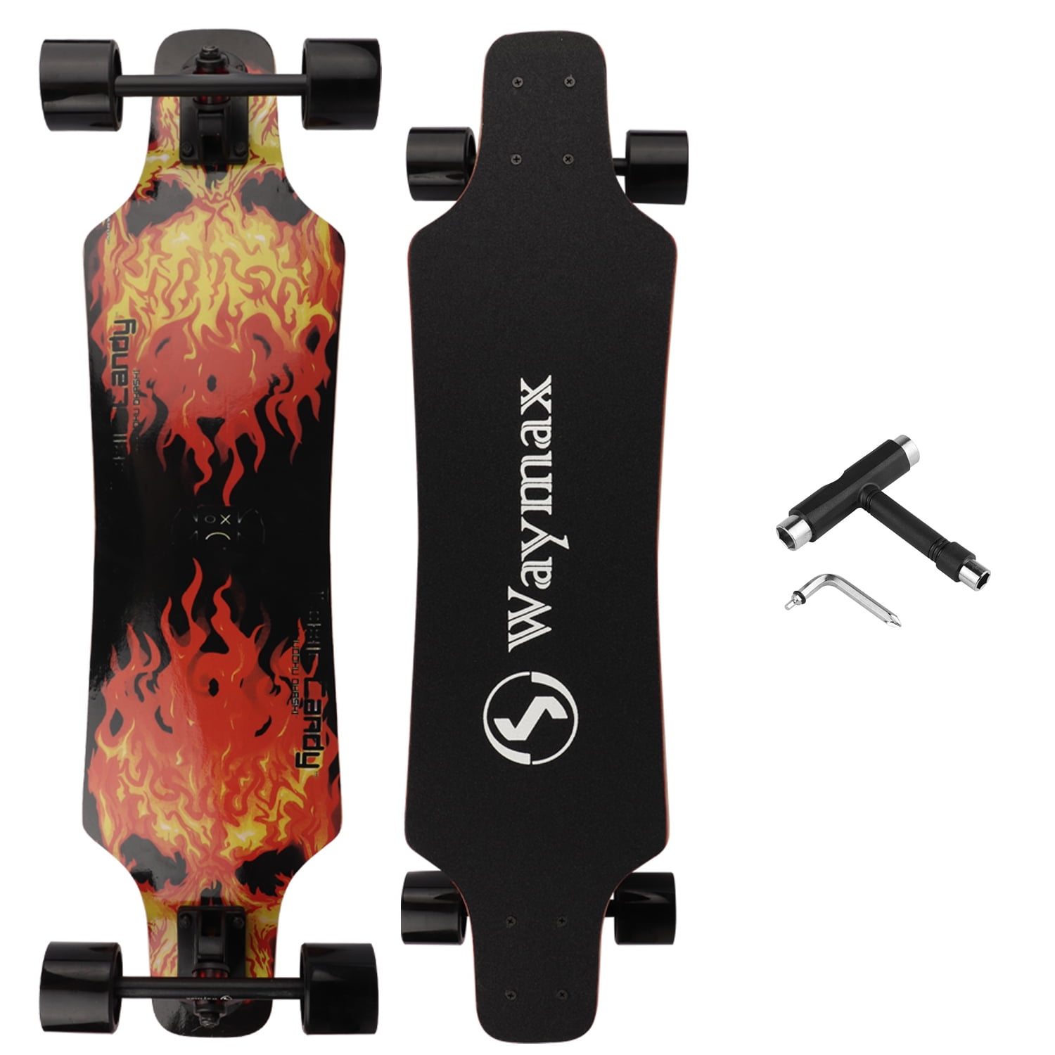 31 Inch Longboard Skateboard Completed for Hybrid, Freestyle, Carving ...