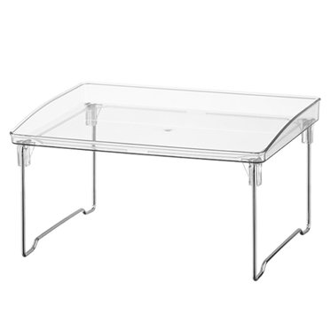 Mainstays Folding Metal Kitchen Pantry Organization Wire Shelf, White ...