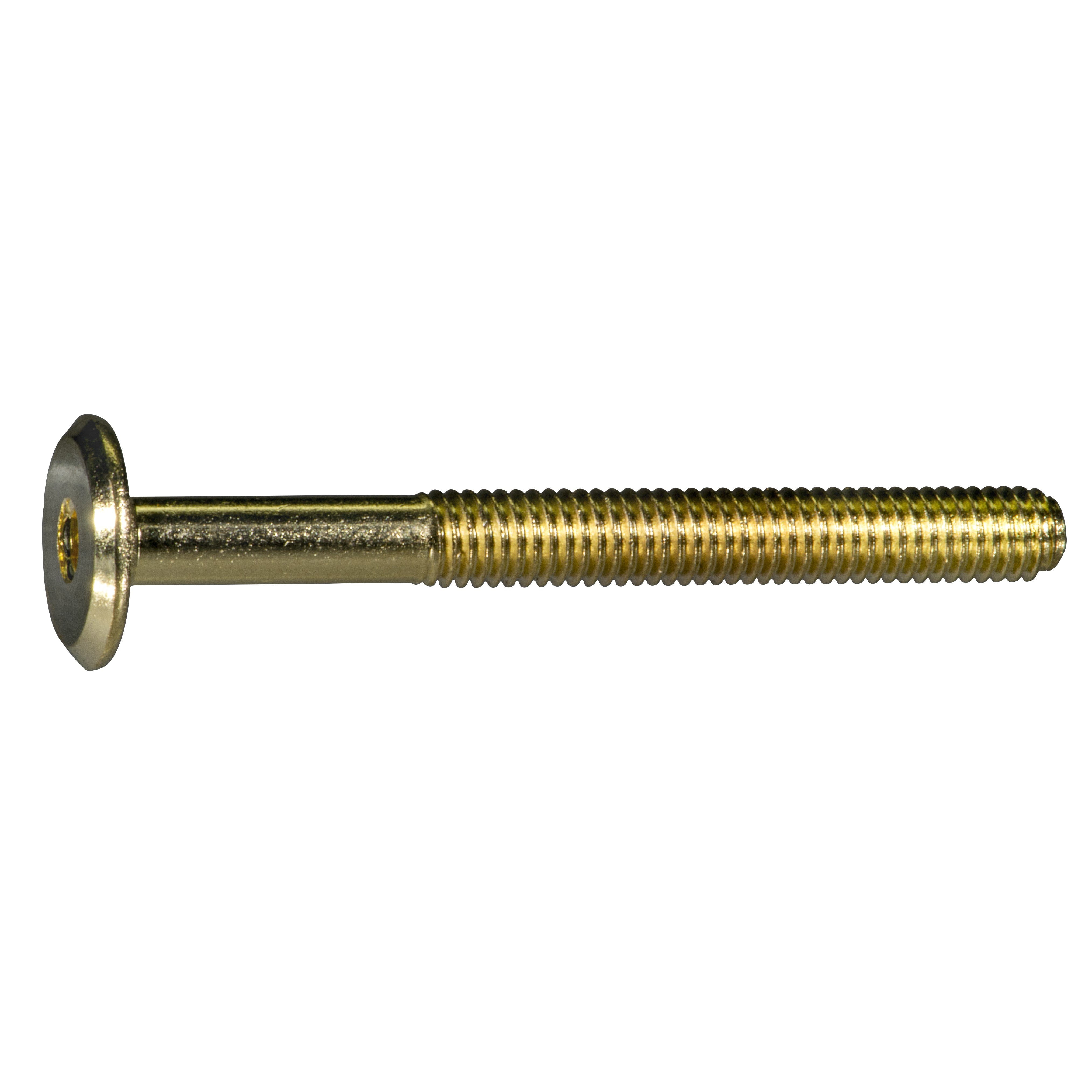 6mm-1.00 x 60mm Brass Joint Connector Bolts (6 pcs.) - Walmart.com