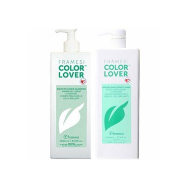 Framesi Color Lover Smooth Shine Shampoo & Conditioner Liter / 33.8 oz ...