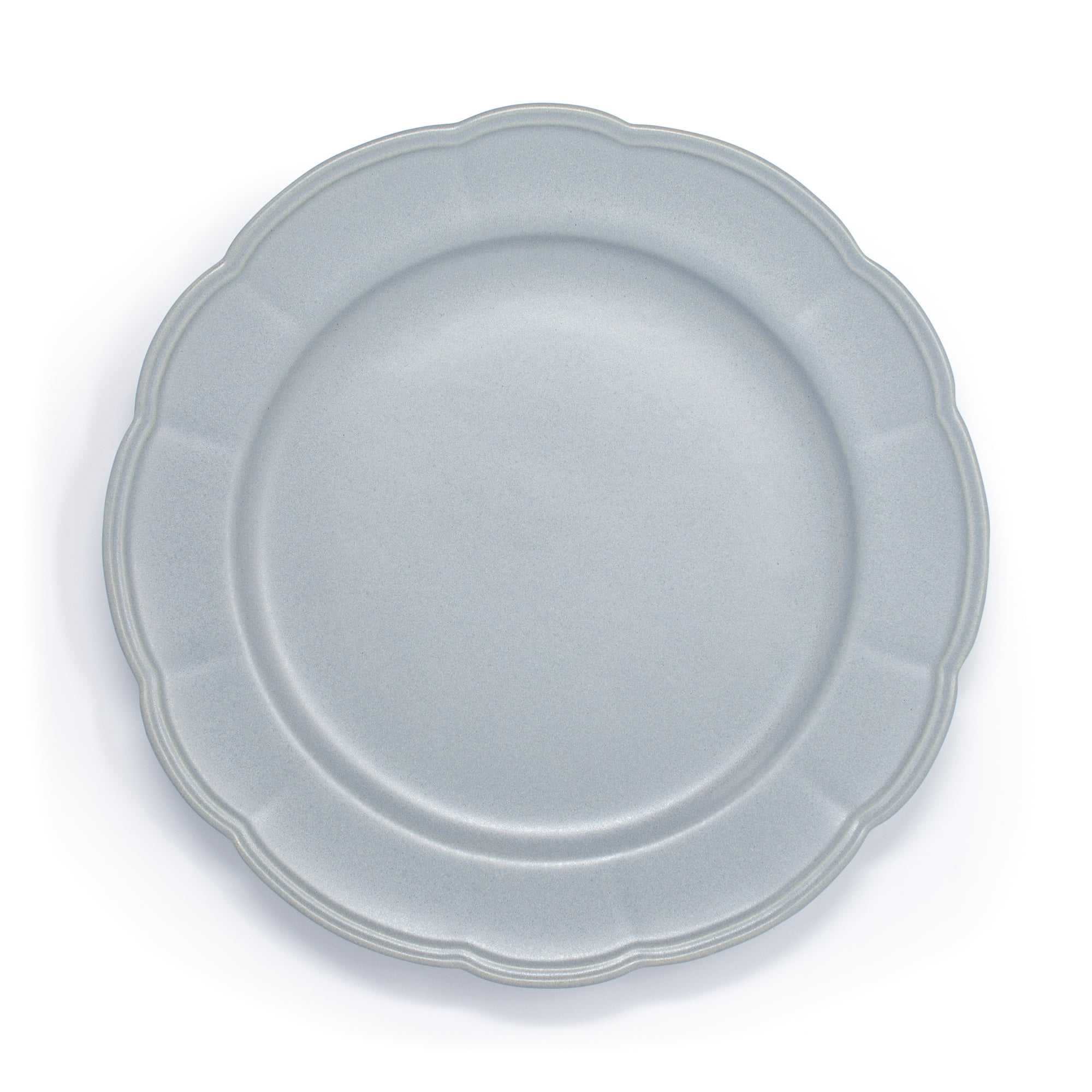 Click here for Beautiful Bu Scallop 10.5 Inch Dinner Plate Blue prices