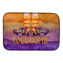 Monster Mash with Mummy Halloween Dish Drying Mat - Walmart.com