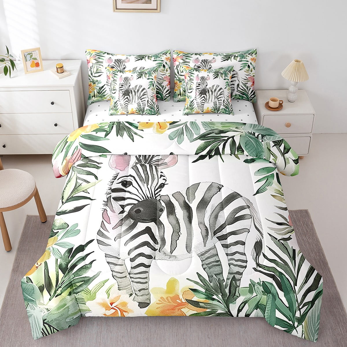 Click here for Erosebridal Black White Zebra Bedding Twin Size  J... prices