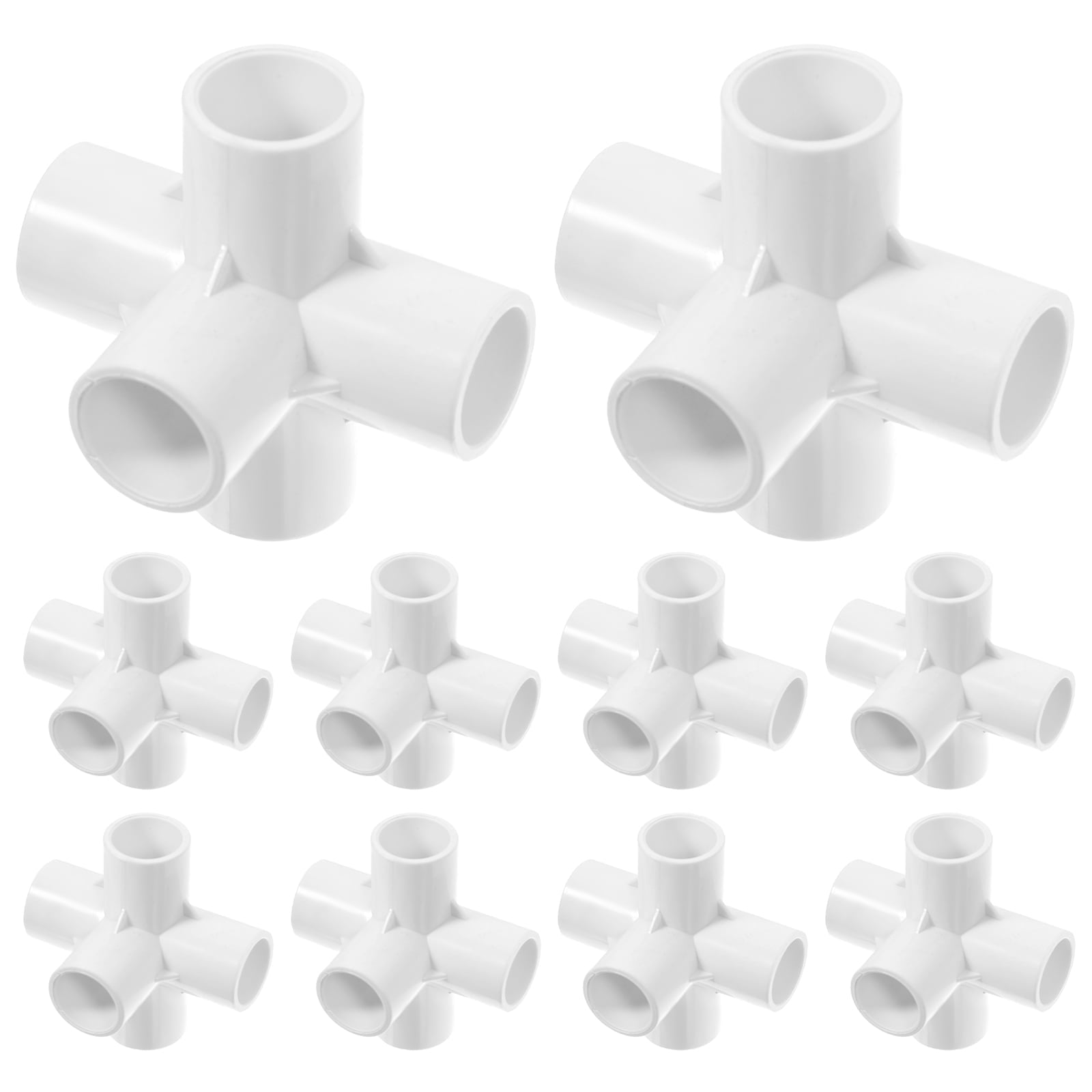 Juego de conectores de tubería de PVC de 5 vías, resistente a la ...