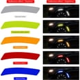 2.5x14cm Waterproof Reflective Stickers for Motorcycle Helmet Bike ...
