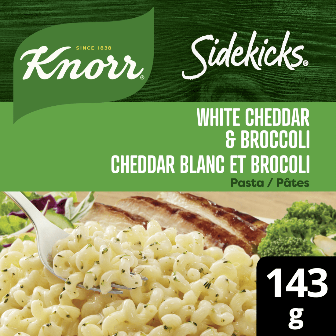 Click here for Knorr Sidekicks White Cheddar & Broccoli Pasta Sid... prices
