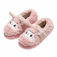 Bear With Hat Fuzzy Slippers Women's For Indoor House Shoes With Memory ...