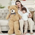 MaoGoLan 4ft Giant Teddy Bear 47" Big Bear Stuffed Animal Plush Toy ...