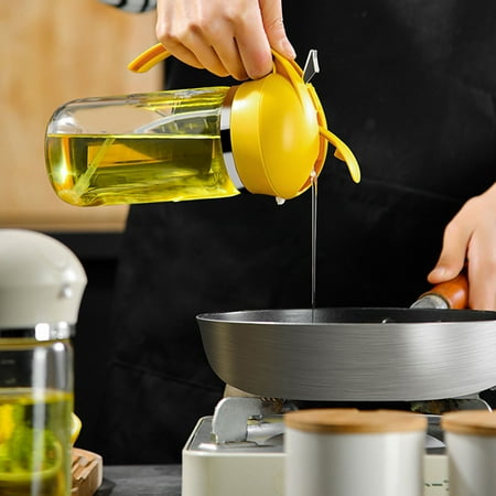 LSLJS Cooking Oil Sprayer, with Graduated Spray Oil Pour Oil 2-in-1 Oil ...