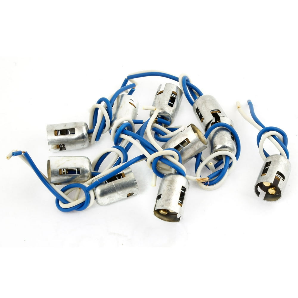 Unique Bargains 10 Pcs 1157 Bulb Socket Brake Turn Signal Light Harness ...
